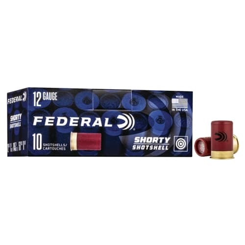 Federal 12 gauge Shorty Shotshell 10ct #8 shot - Bison Tactical